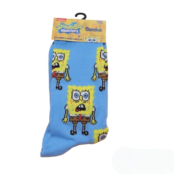 Underwear & Socks | Spongebob Mens Novelty Socks | Poshmark